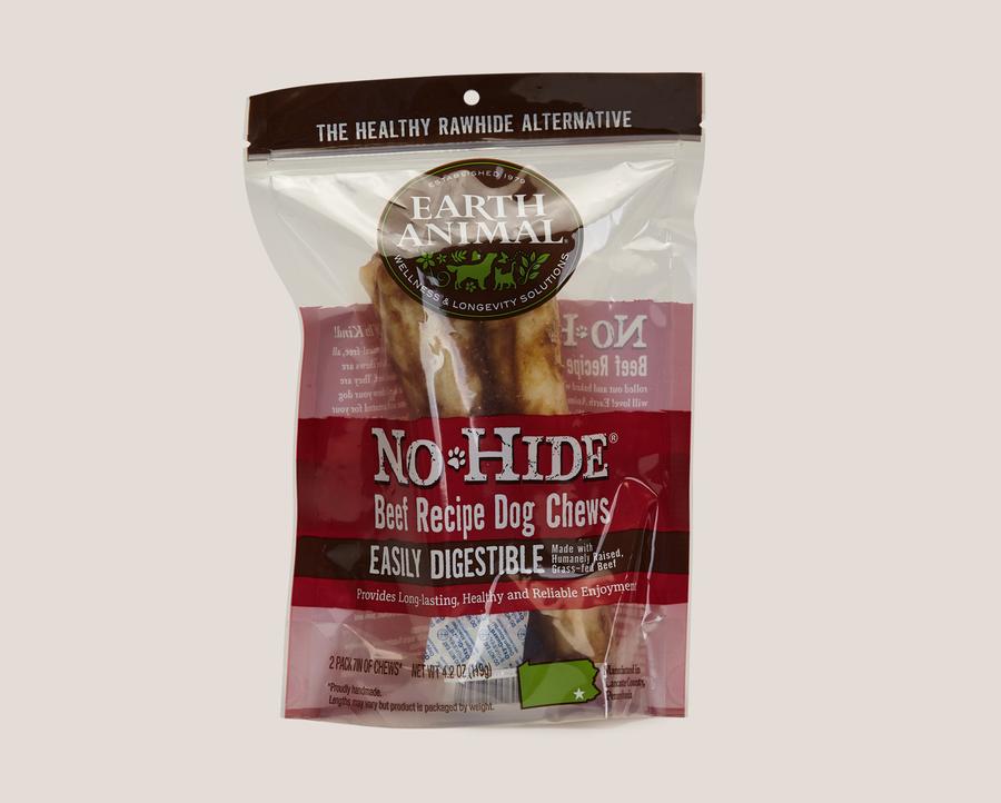 Beef No-Hide Chews | Beef Rawhide for Dogs | Earth Animal – The Dog Bakery